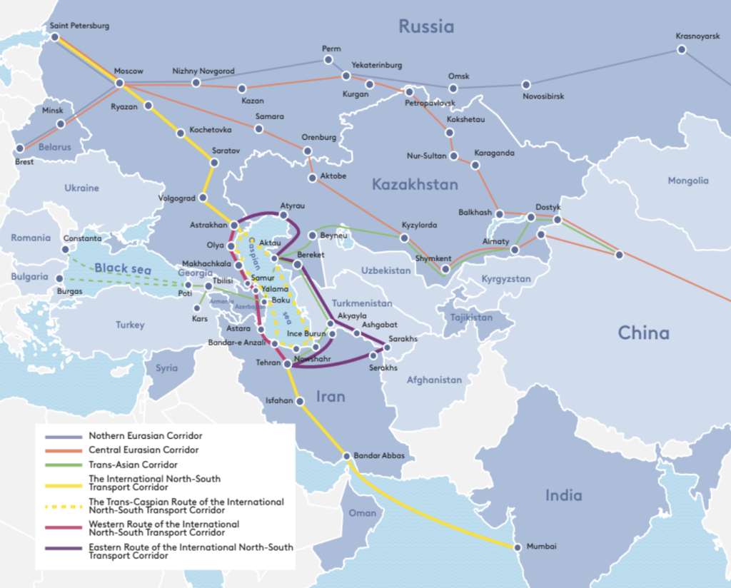 Russian Trade Corridors Flourish Under Western Sanctions | naked capitalism