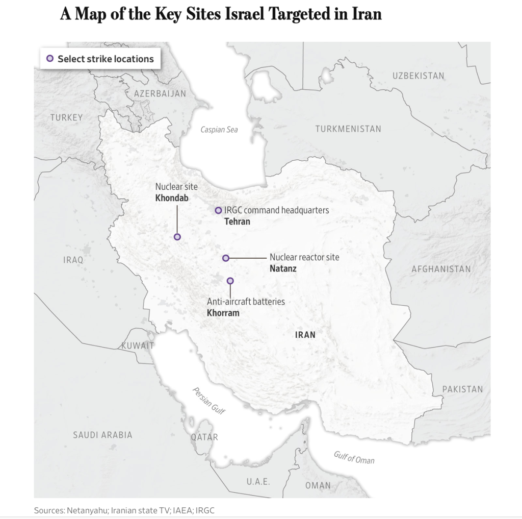 Israel Launches Attacks Against Iran; Iran Begins Retaliation | naked ...